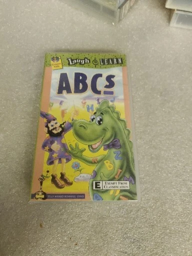 LAUGH & LEARN ABC's VHS (Crayon Kids) - VERY RARE £9.99 - PicClick UK
