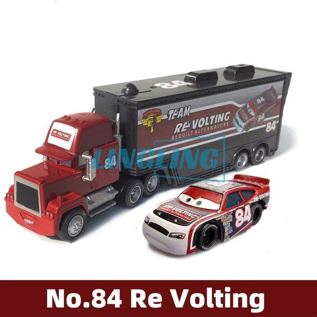SET OF 2 Disney Pixar Cars No.84 Re Volting Hauler Truck Alloy Model ...