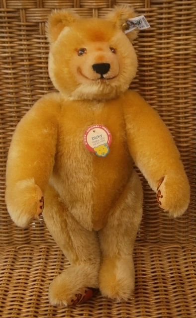 ORIGINAL LIMITIERTER STEIFF Teddy / Teddybär DICKY (0172/32) 32 cm ...