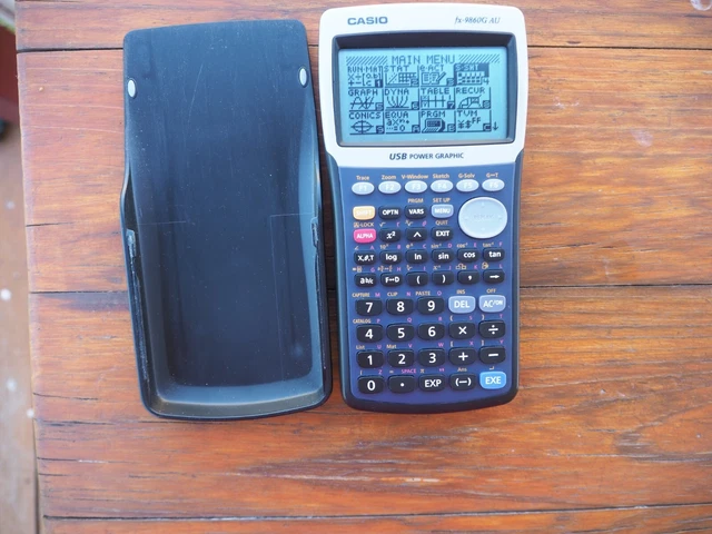 CASIO FX-9860G AU USB Power Graphic Scientific Calculator EUR 18,10 ...