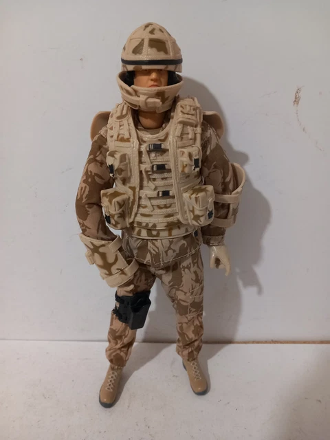 HM ARMED FORCES - Army Infantry Military 10 inch Action Figure - desert ...