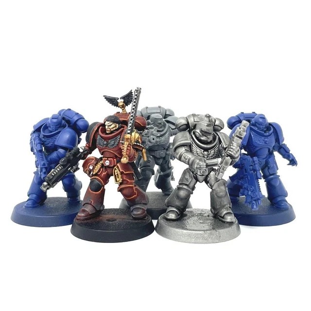 5 PRIMARIS INTERCESSORS / Intercessor Squad Space Marines Warhammer 40k ...