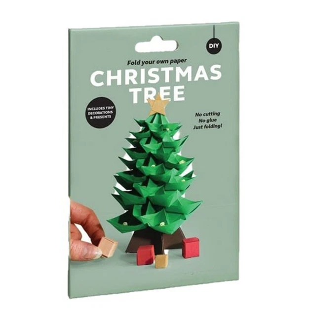 DIY PAPER NATIVITY Scene Kit with 3D Origami for Christmas Craft ...