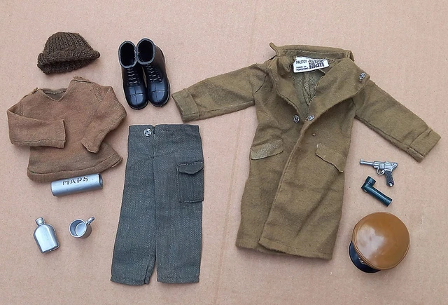 VINTAGE ACTION MAN Original Colditz Escape Officer Items Palitoy £28.00 ...