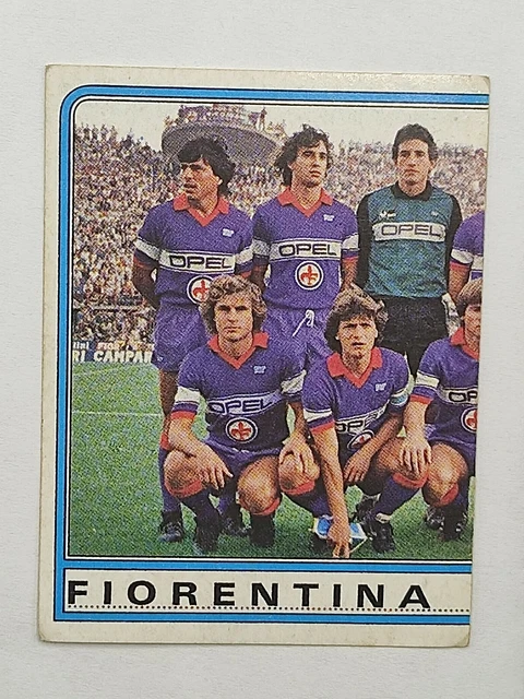 FIGURINA CALCIATORI PANINI 1983/84 FIORENTINA SQUADRA n 75 OTTIMA CON ...