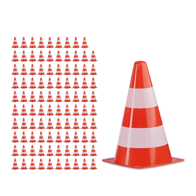 CÔNE SIGNALISATION LOT 100 Plot signalisation Balise signalisation Plot ...