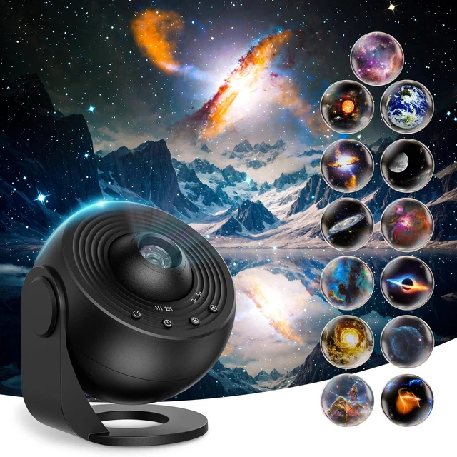 PLANETARIUM PROJECTOR FOR Bedroom 13 in 1 Galaxy Star Projector Light ...