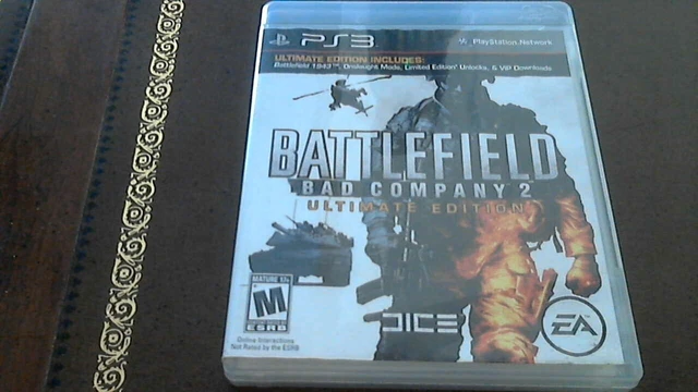 JEU PS3 BATTLEFIELD: Bad Company 2 Ultimate Edition (Sony PlayStation 3 ...