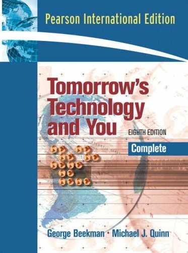 TOMORROW'S TECHNOLOGY AND You: Complete-George Beekman, Michael J EUR 5 ...