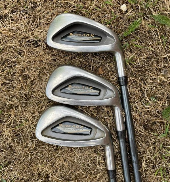 YONEX SUPER ADX Titanium Hybrid Irons, R-Flex, Right Handed, 3-SW ...