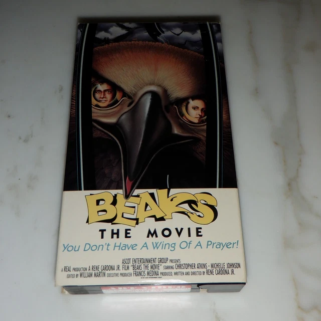 BEAKS THE MOVIE VHS Horror Christopher Atkins Michelle Johnson IVE £11. ...