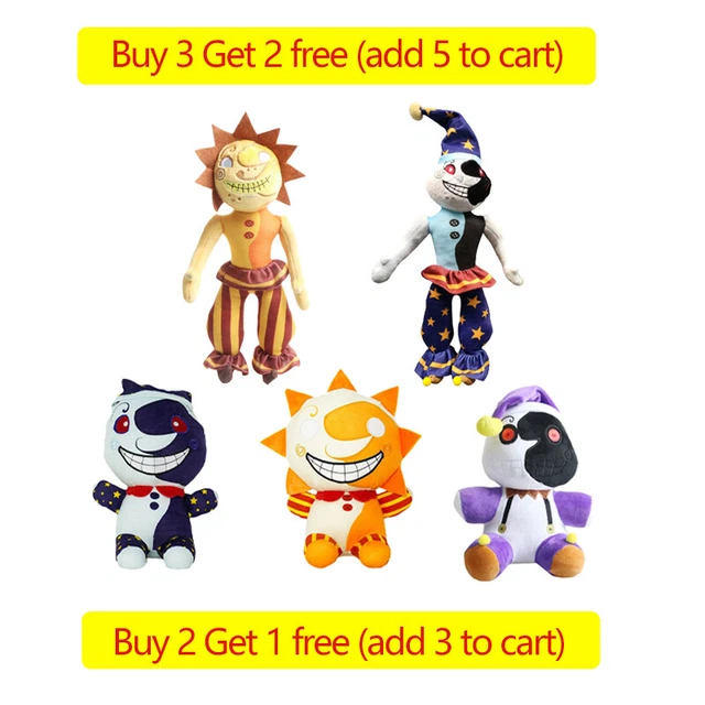Five Nights At Freddys Toy Sundrop Moondrop Daycare Attendant Fnaf