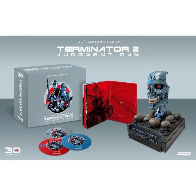 TERMINATOR 2: JUDGEMENT Day 4K UHD Blu-Ray ENDO SKULL Studiocanal Shop ...