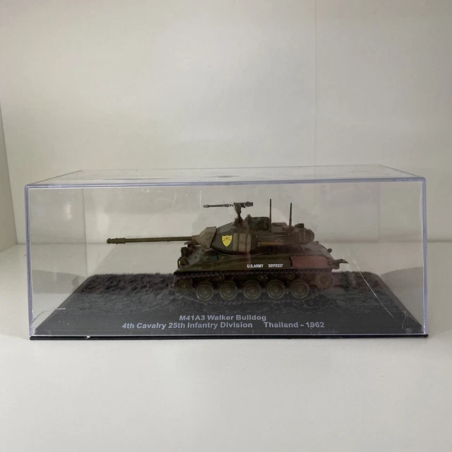 CHAR TANK M41 A3 Walker Buldog 4th cavalry Thailand 1962 1/72 Métal ...