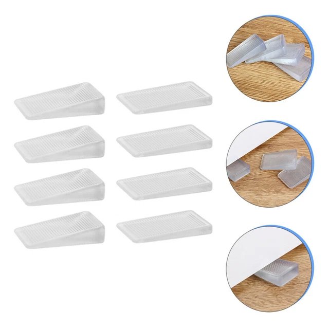 HEAVY DUTY DOOR Wedge Stopper PVC Leveling Shims Furniture Holder £9.45 ...