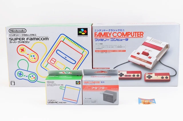 CONSOLE NINTENDO CLASSIC Mini Famicom Super Famicom avec ensemble USB ...