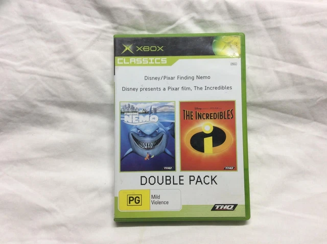 DISNEY PIXAR'S FINDING Nemo/The Incredibles XBOX Original PAL 🎮 (Preowned)(GCB) EUR 7,26 ...