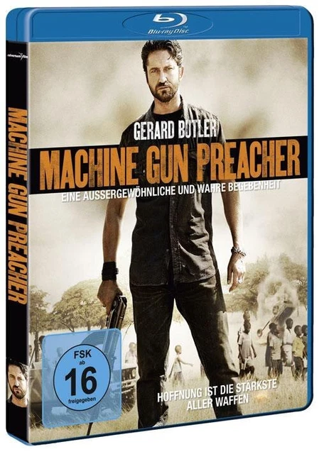 BLU-RAY/ MACHINE GUN Preacher - mit Gerald Butler !! Wie Nagelneu ...