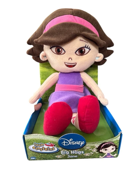 DISNEY JR LITTLE Einsteins June Doll Stuffed Plush Soft Toy Nib 15 Inch ...