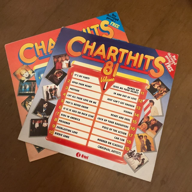 KTEL CHART HITS 81 Volume 1 & 2 1981 12" Vinyl 2 records £10.80 ...
