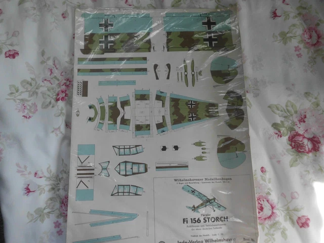 WILHELMSHAVEN MODEL KIT for FIESELER Fi 156 STORCH AIRCRAFT £11.00 ...