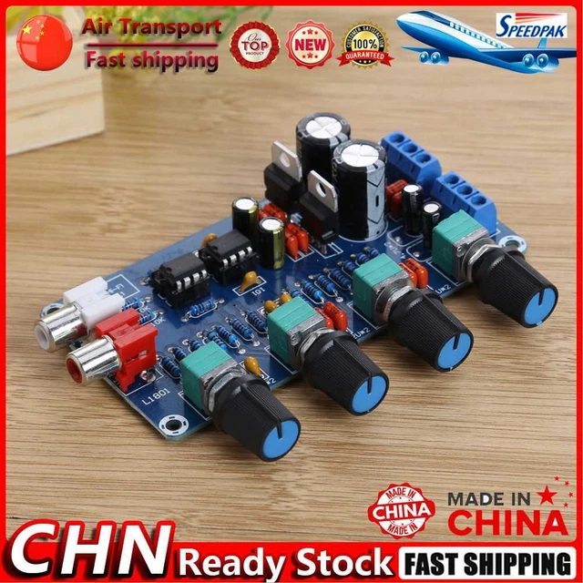 NE5532 OP-AMP HIFI Amplifier Preamplifier Volume Tone EQ Control Board ...