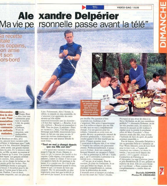 COUPURE DE PRESSE Clipping 1997 Alexandre Delpérier (1 page1/3) EUR 3 ...