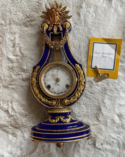 FRANKLIN MINT. MARIE Antoinette Clock. The V&A Museum. Fine Porcelain £ ...