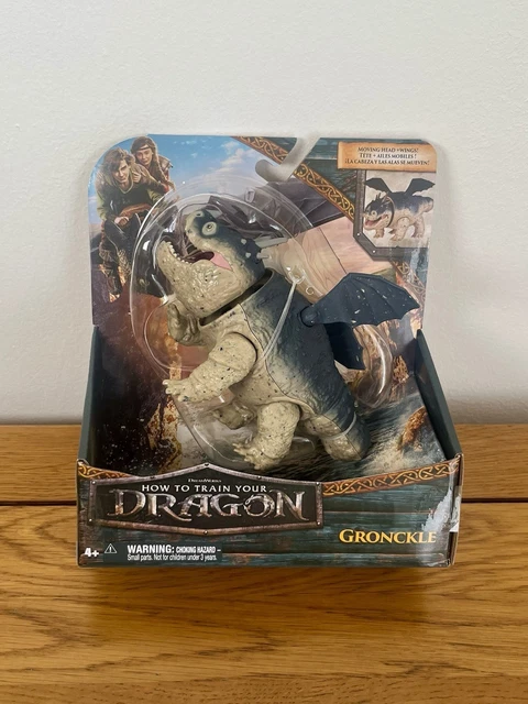 HOW TO TRAIN Your Dragon Gronckle Action Figure, Dreamworks, Brand New ...