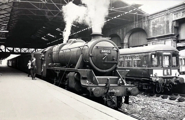 CHESTER RAILWAY STATION, CHESHIRE. 1967 Loco; 44800 LAST DAY STEAM ...