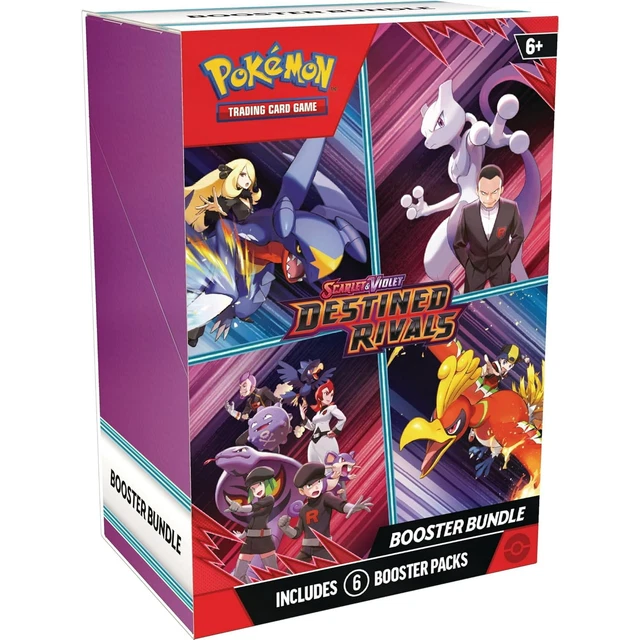 POKEMON TCG SCARLET & Violet Destined Rivals Booster Bundle - Preorder ...