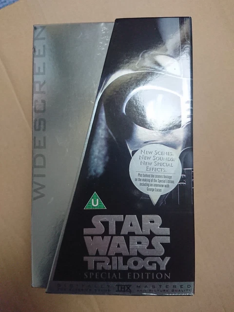STAR WARS TRILOGY Special Edition Widescreen VHS Video UK PAL Box Set £1.75 - PicClick UK