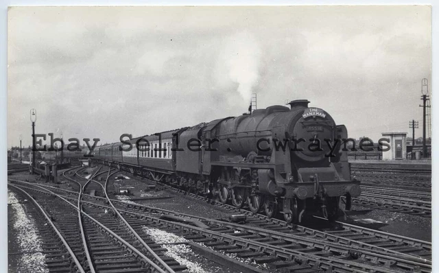 RAILWAY PHOTO: 45531 Sir Federick Harrison passing Crewe 1957 - LMR ...