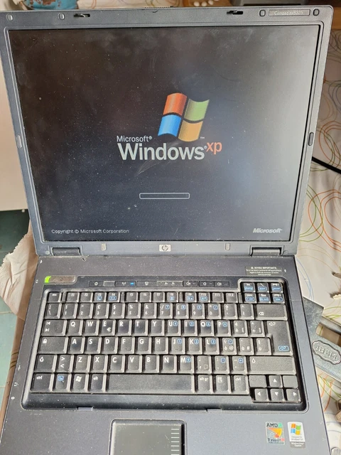 PC NOTEBOOK HP Compaq NX6325 con Windows XP Service Pack 3 Vintage ...