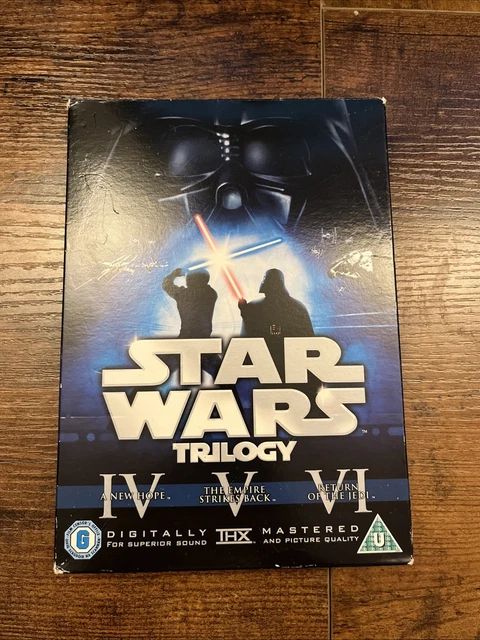 STAR WARS - The Original Trilogy (Box Set) (DVD, 2008) £5.45 - PicClick UK