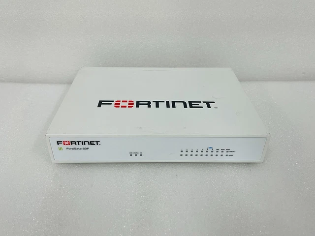 FORTINET FG-60F FORTIGATE-60F Next-Gen Network Security Firewall ...