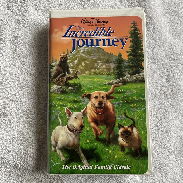 THE INCREDIBLE JOURNEY ~ Walt Disney ~ VHS EUR 7,69 - PicClick FR