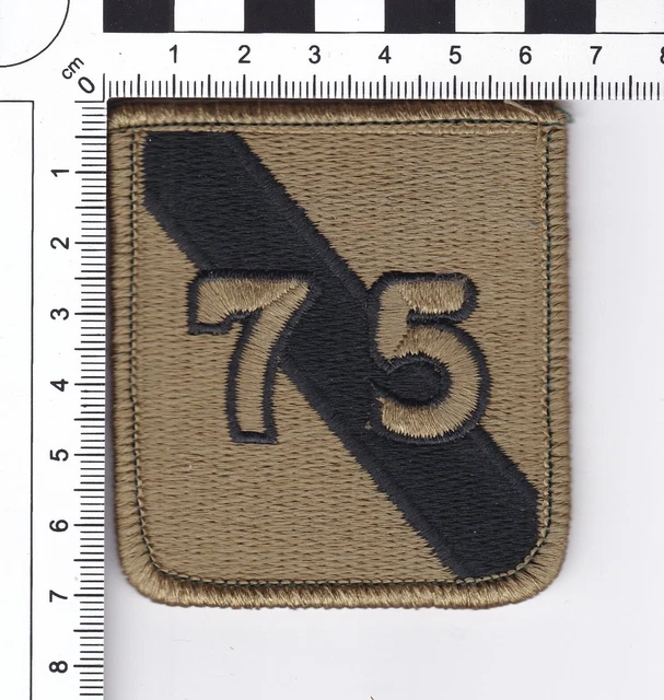 US ARMY - 75th Infantry Division Patch with Hook Fastener EUR 5,59 ...