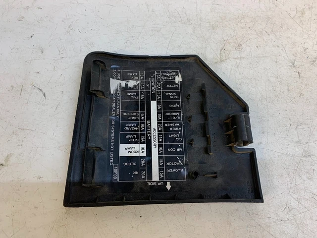 NISSAN 240SX S13 Oem Interior Fuse Box Trim Cover Black $49.99 ...