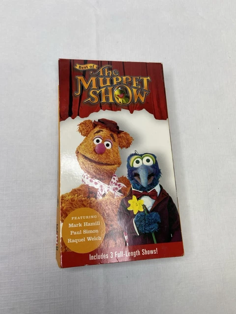 BEST OF THE Muppet Show VHS Tape Mark Hamill Paul Simon Raquel Welch £9 ...