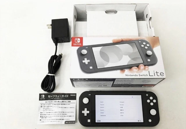 NINTENDO SWITCH LITE Handheld Console - Gray EUR 149,37 - PicClick FR