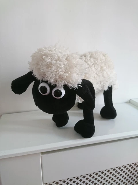 SHAUN THE SHEEP Poseable Vtg 2007 Aardman/Golden Bear Plush Nodding Toy ...