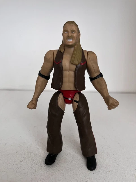 WWE WWF JUSTIN Hawk Bradshaw Jakks Figura de Lucha Hueso Crunching ...