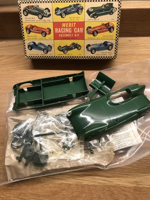MERIT RACING CAR Lotus X1 1956 Modellbausatz + Box 1/24 EUR 69,58 ...