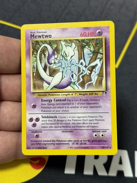 POKEMON KARTE MEWTWO 29/110 Legendary Collection Rare No Holo Eng NM ...