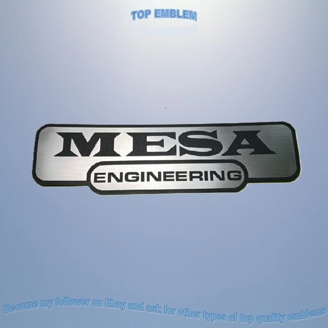 MESA ENGINEERING EMBLEM brusched badge ASK logo decal sticker plate aufkleber £18.48 - PicClick UK