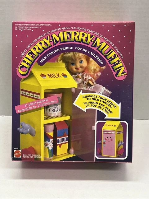 VINTAGE 1988 CHERRY Merry Muffin Pour ‘N Chill Fridge / Milk Set Sealed GB25 $59.99 - PicClick CA