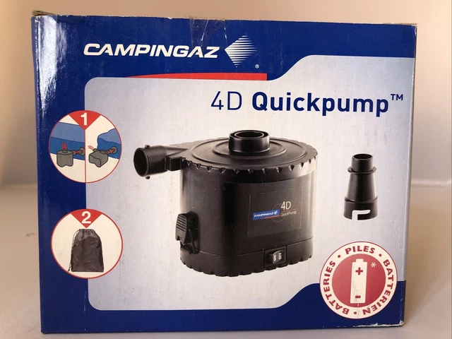 CAMPINGAZ 4D QUICKPUMP Camping Airpump Battery Powered Cordless Air Bed Pump EUR 12,62 - PicClick FR