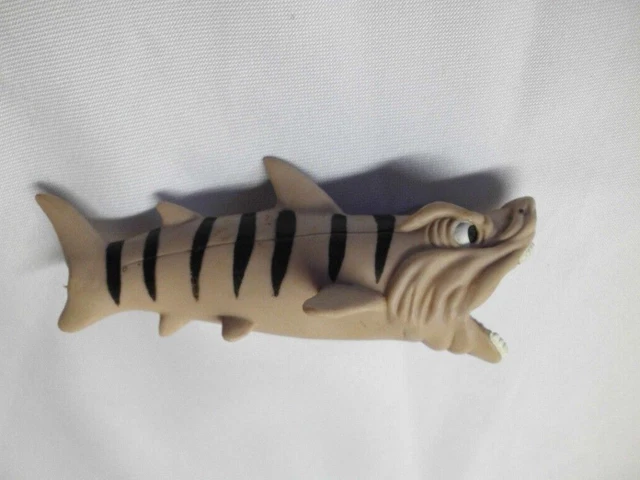 CHUPA CHUPS LOLLY Halter Haifisch Fingerkappe Fisch 90er Jahre ca. 9 cm ...