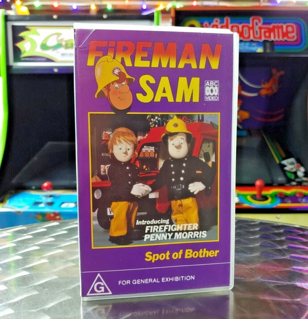 FIREMAN SAM: SPOT Of Bother - 1992 ABC For Kids VHS Video Tape RARE £13 ...